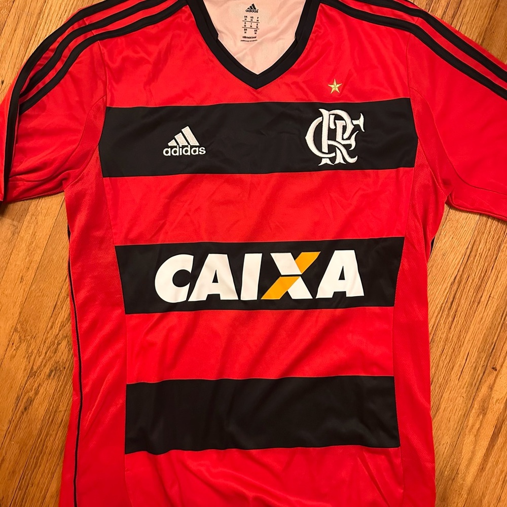 Adidas Flamengo Soccer Jersey Red Black - Gem